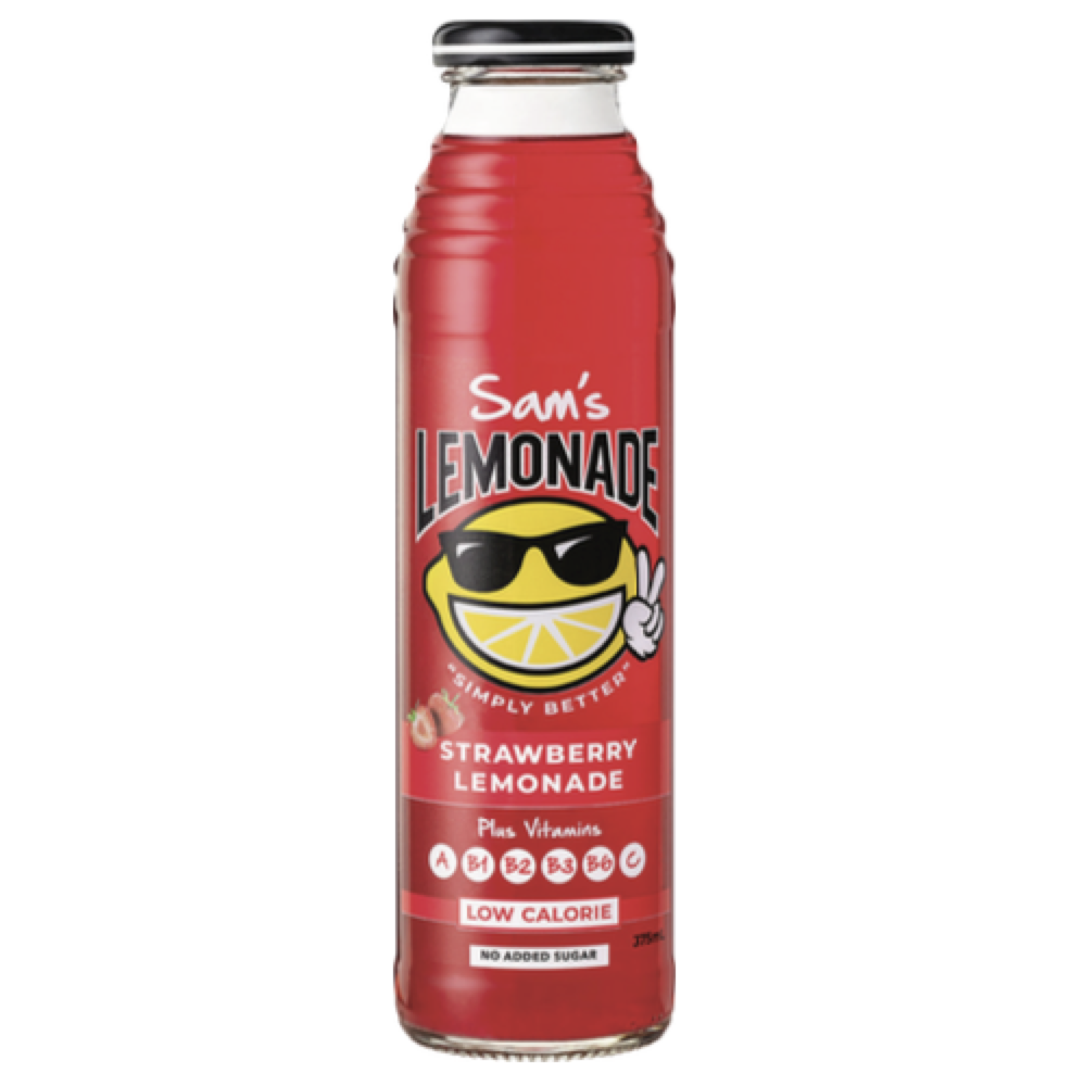 Sam's Lemonade Strawberry 375mL (Case of 12) – Seller Square